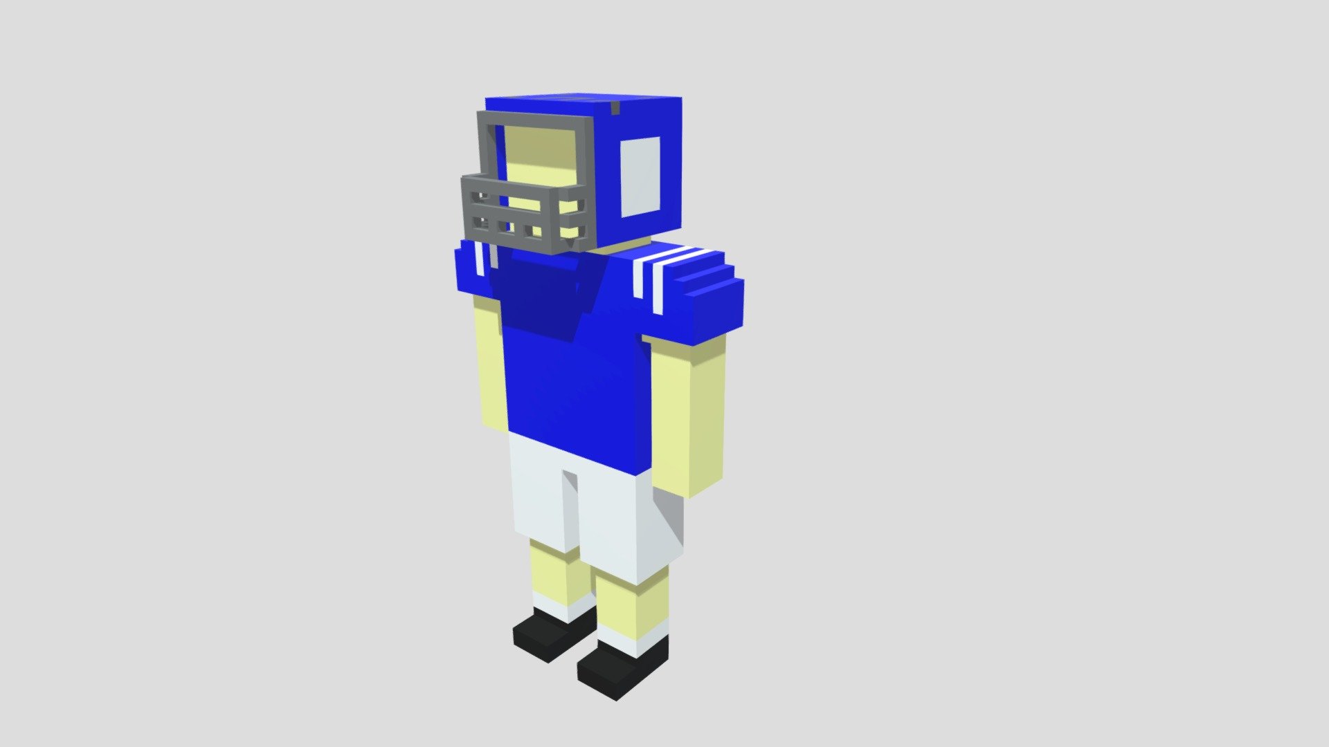 voxel football player test - 3D model by SpicyMilk (@milksteakdev ...