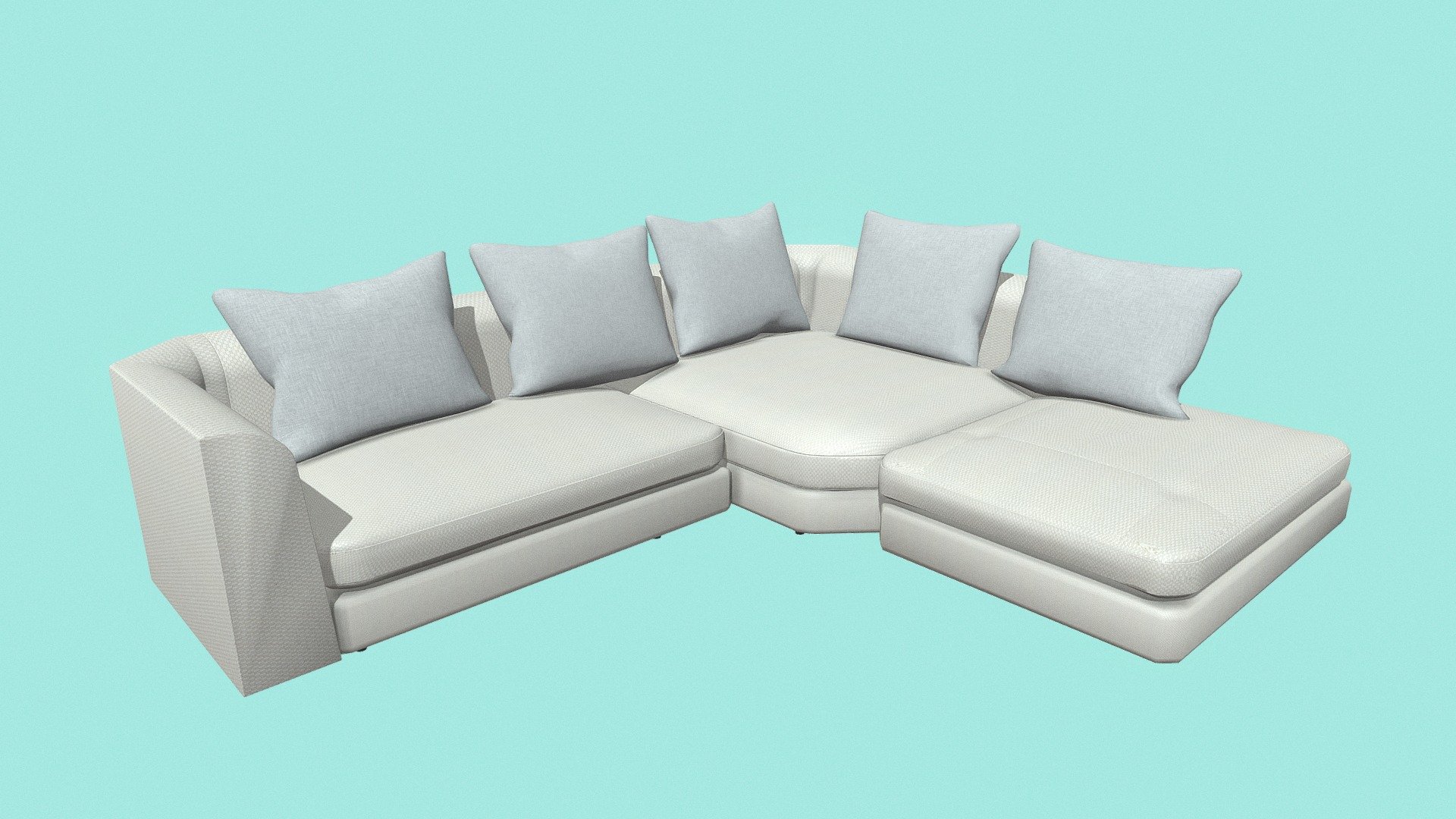 Couch - 3D model by Pabluuu [83c04fb] - Sketchfab