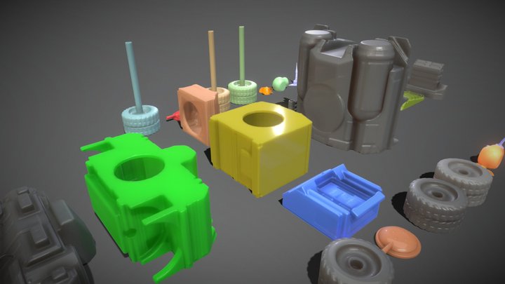 Tank-design 3D models - Sketchfab