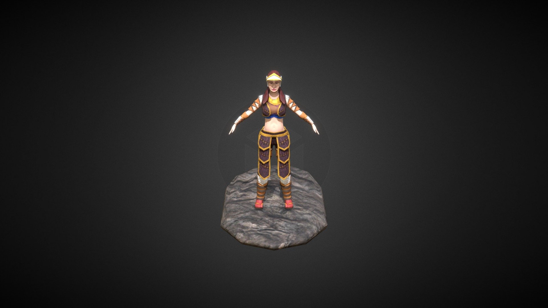 Aloy - 3D model by Praveen_IN [83c4998] - Sketchfab