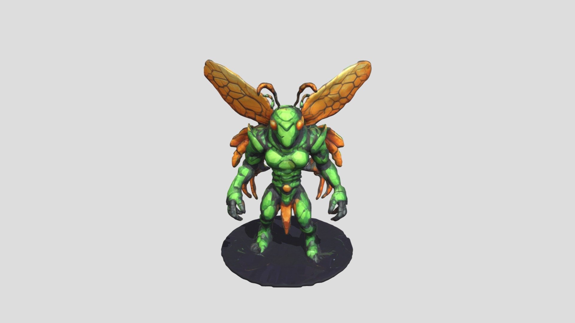 Insectoid Guardian - Download Free 3D model by keithfrost [83c6759 ...