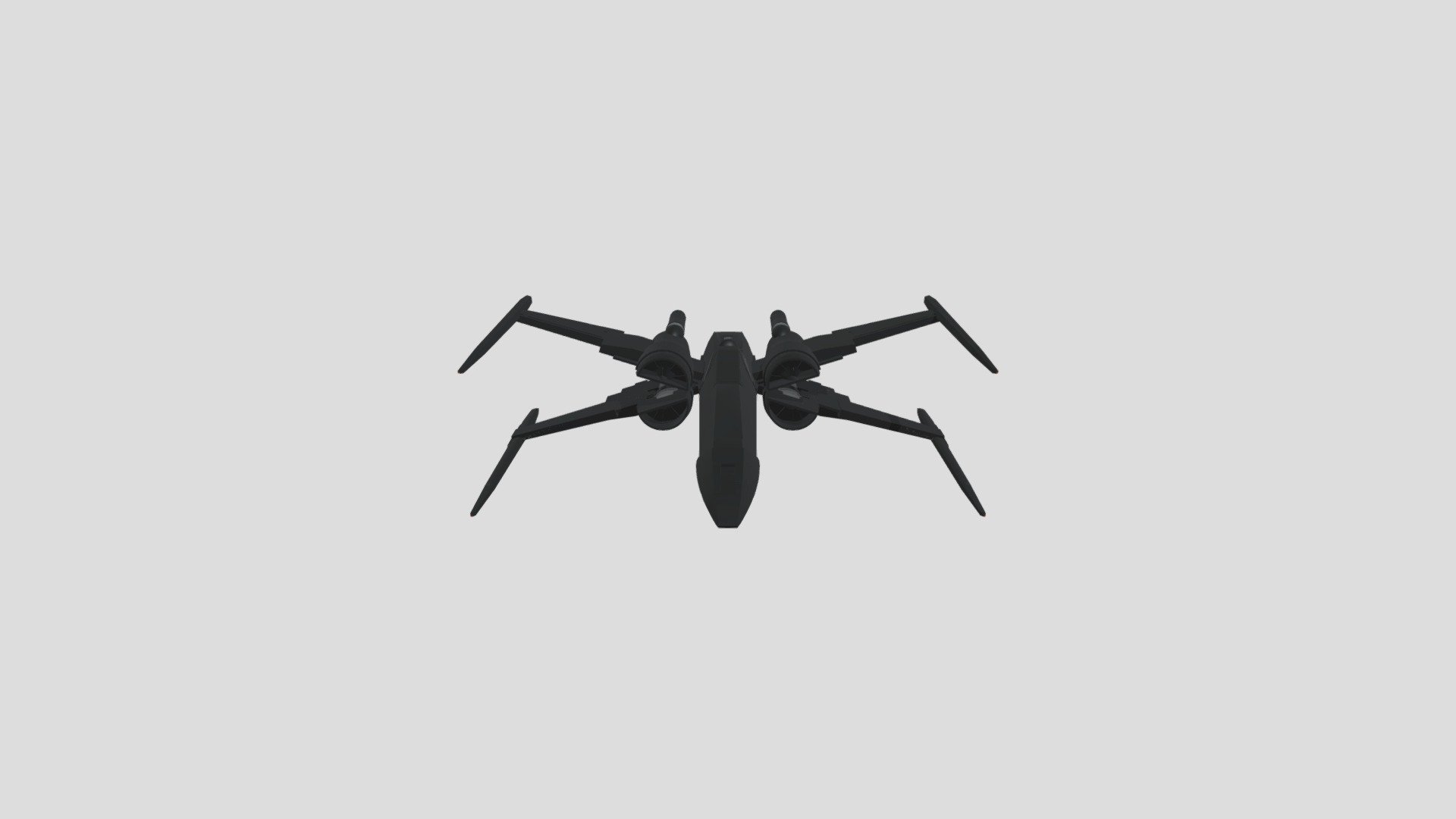 X- Wing Modified - Download Free 3D model by WWW (@GeOrGeLi1231 ...
