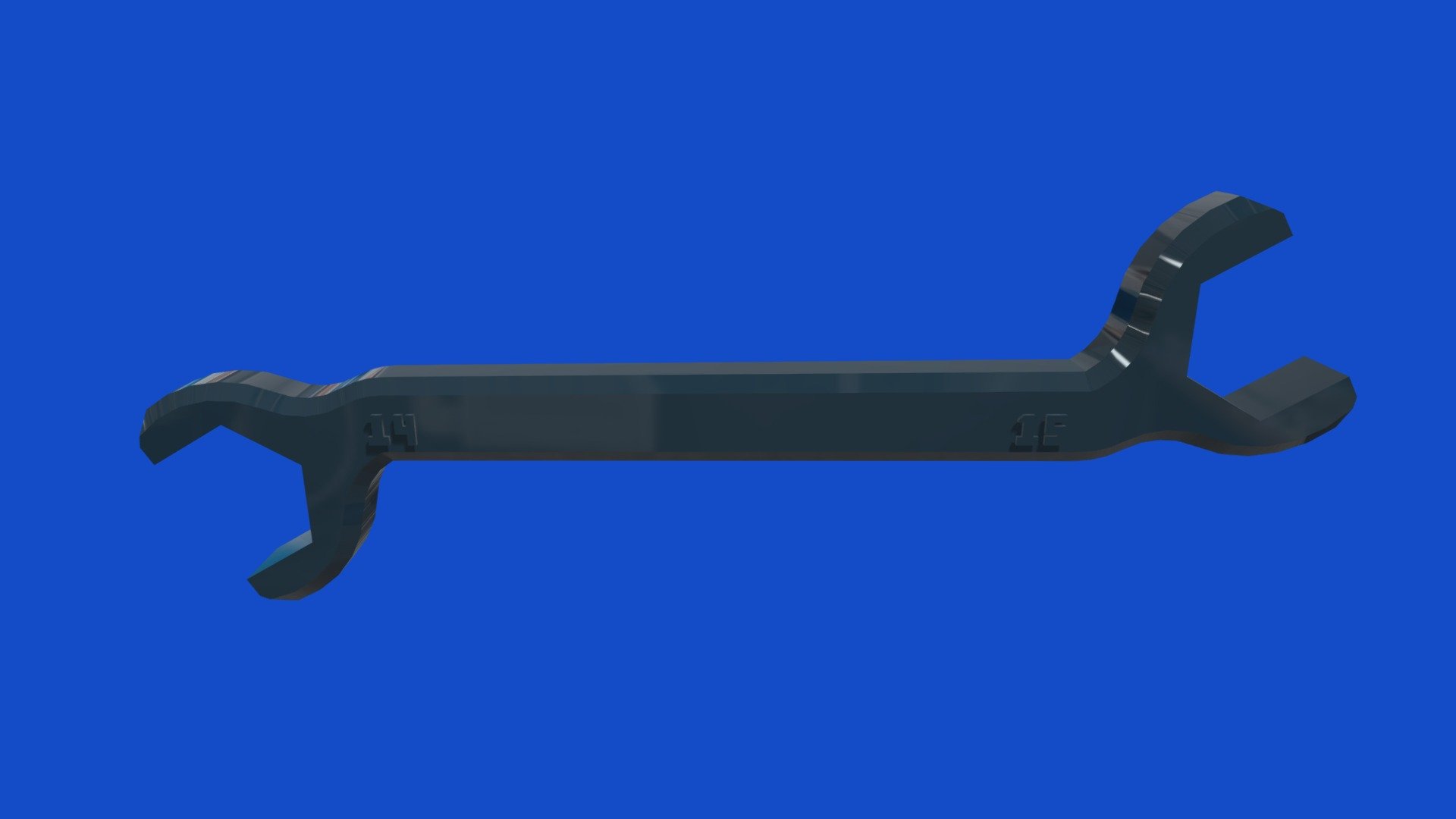 Single Spanner - 3D model by fasteng [83c8ca3] - Sketchfab