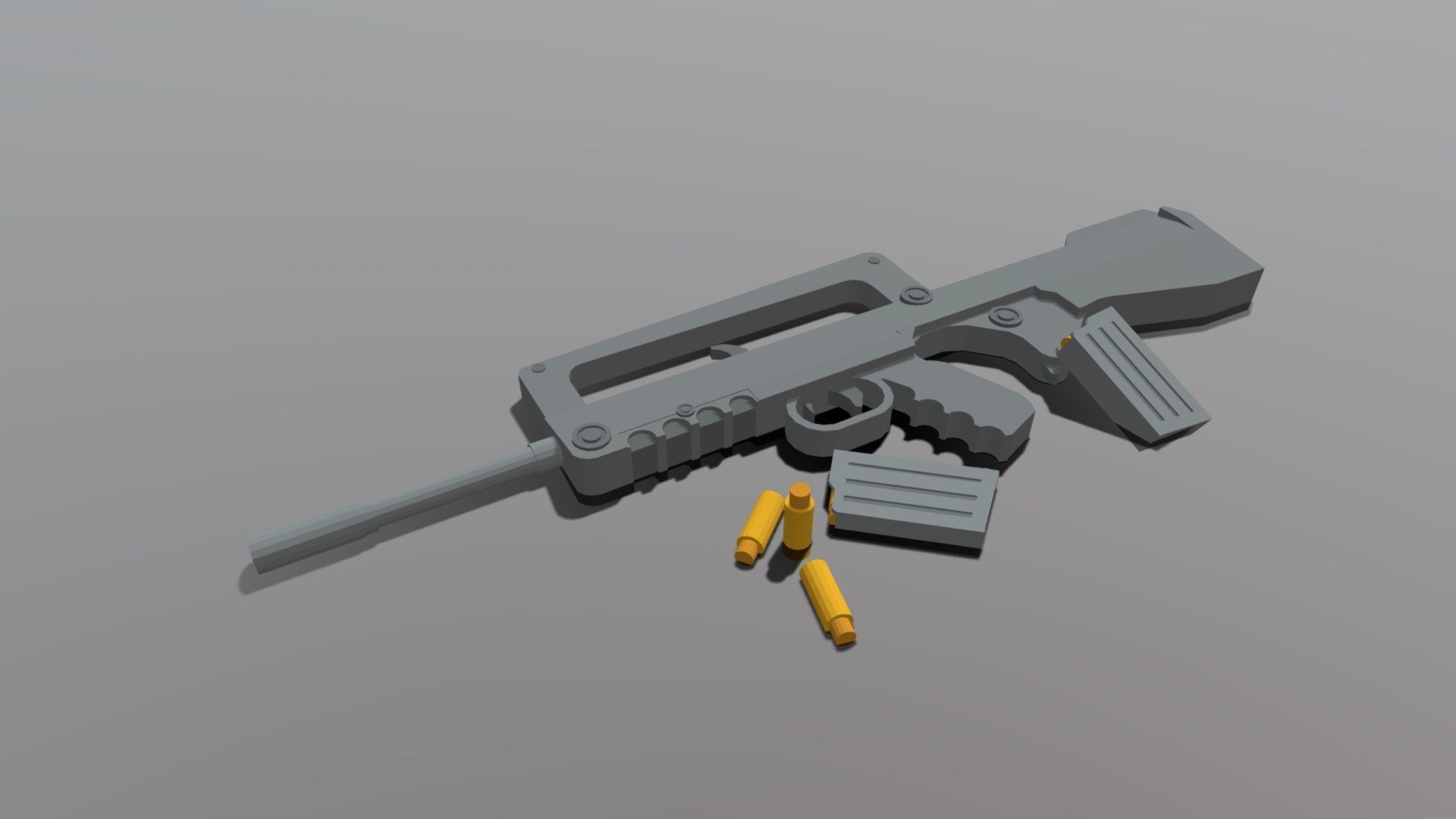 Famas + - 3D model by KZ2304 (@KZMC) [83c8d4d] - Sketchfab
