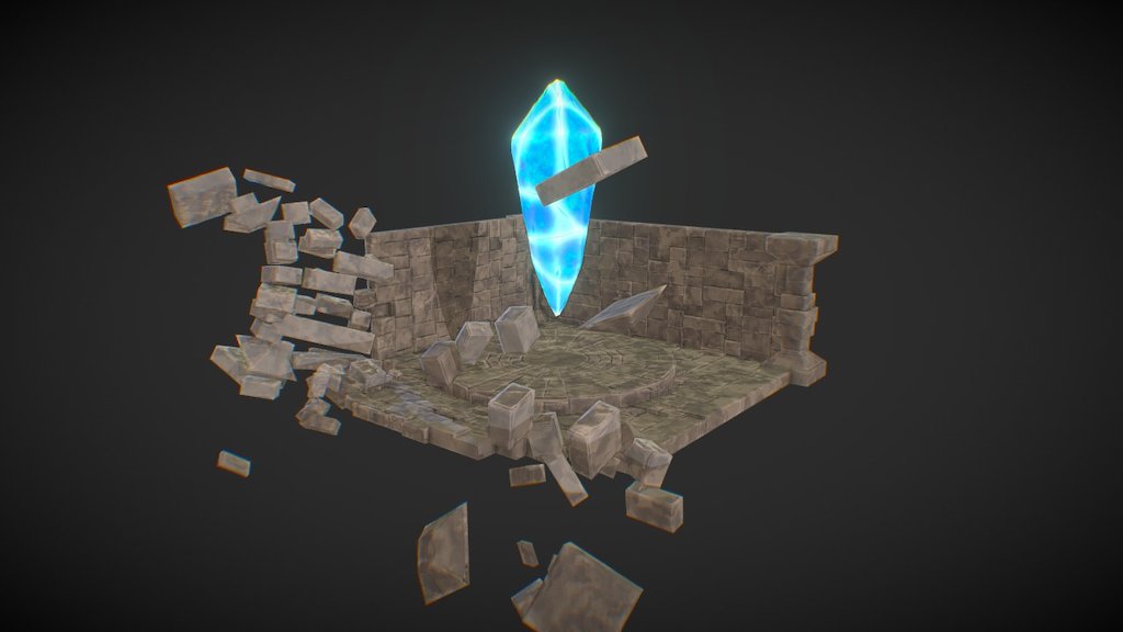Crystal Shading - 3D model by aboubaker.boukhari [83cfbbf] - Sketchfab