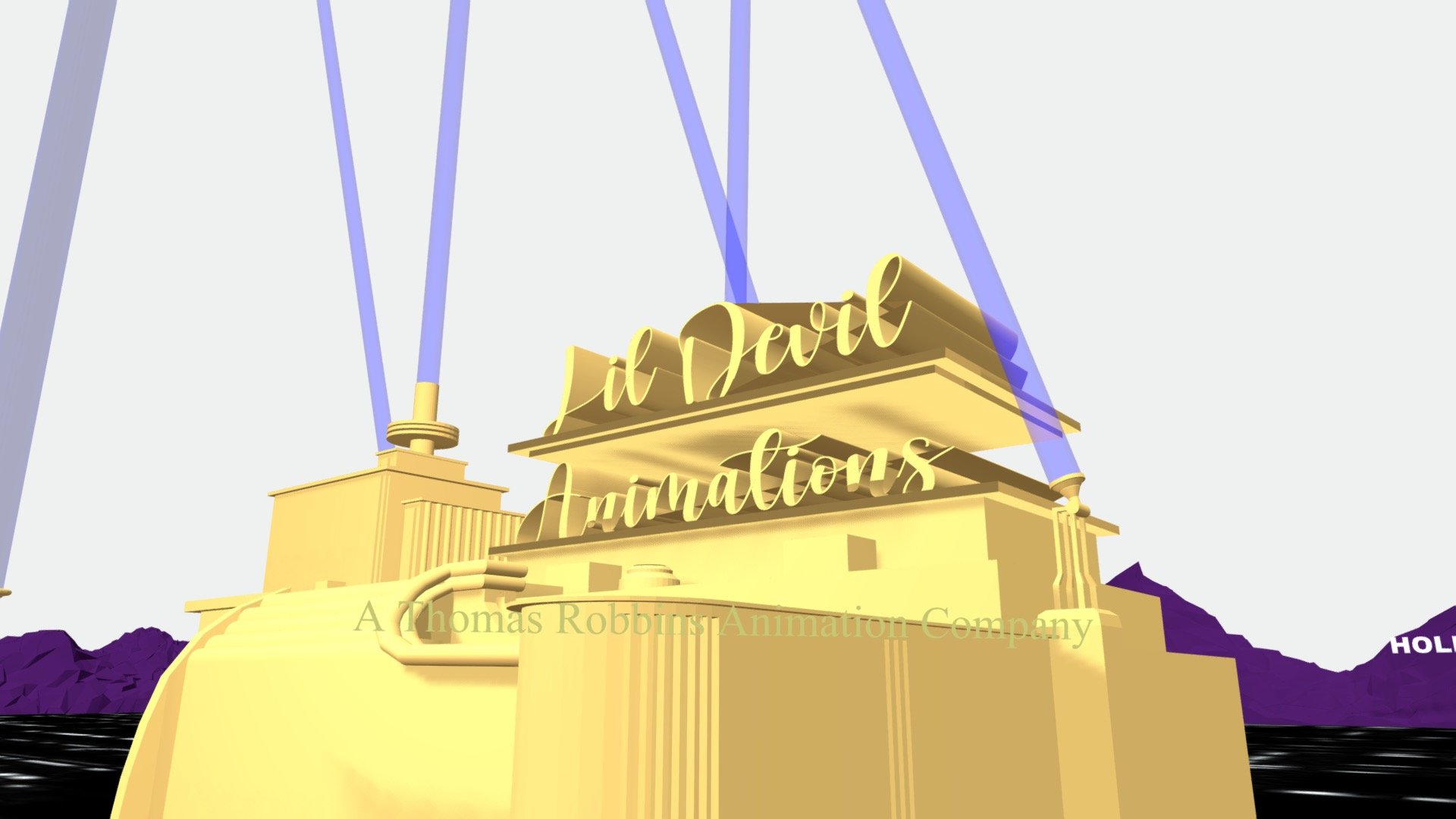 Lil Devil Animations logo remake - Download Free 3D model by ...