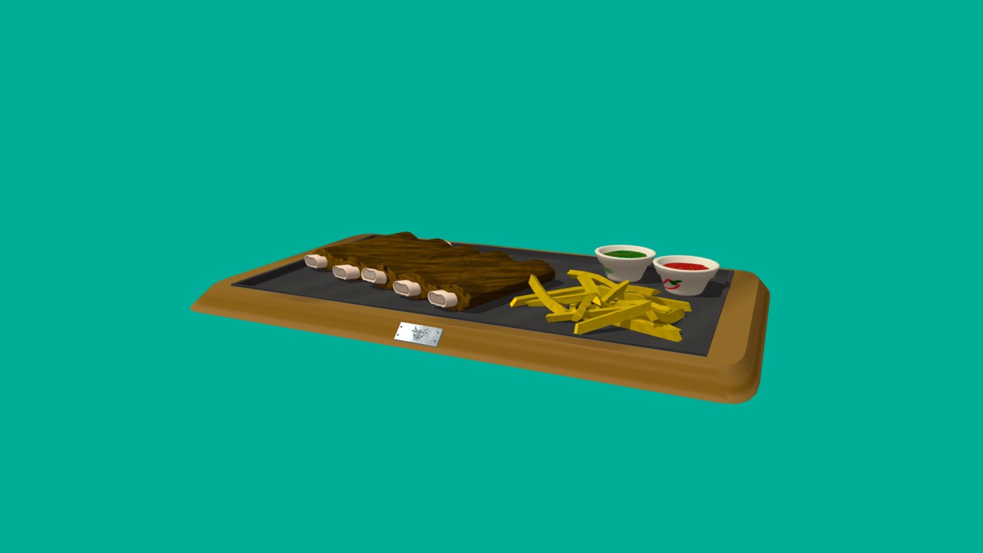 Rib of beef - 3D model by eric.quinto11 [83cfdc4] - Sketchfab