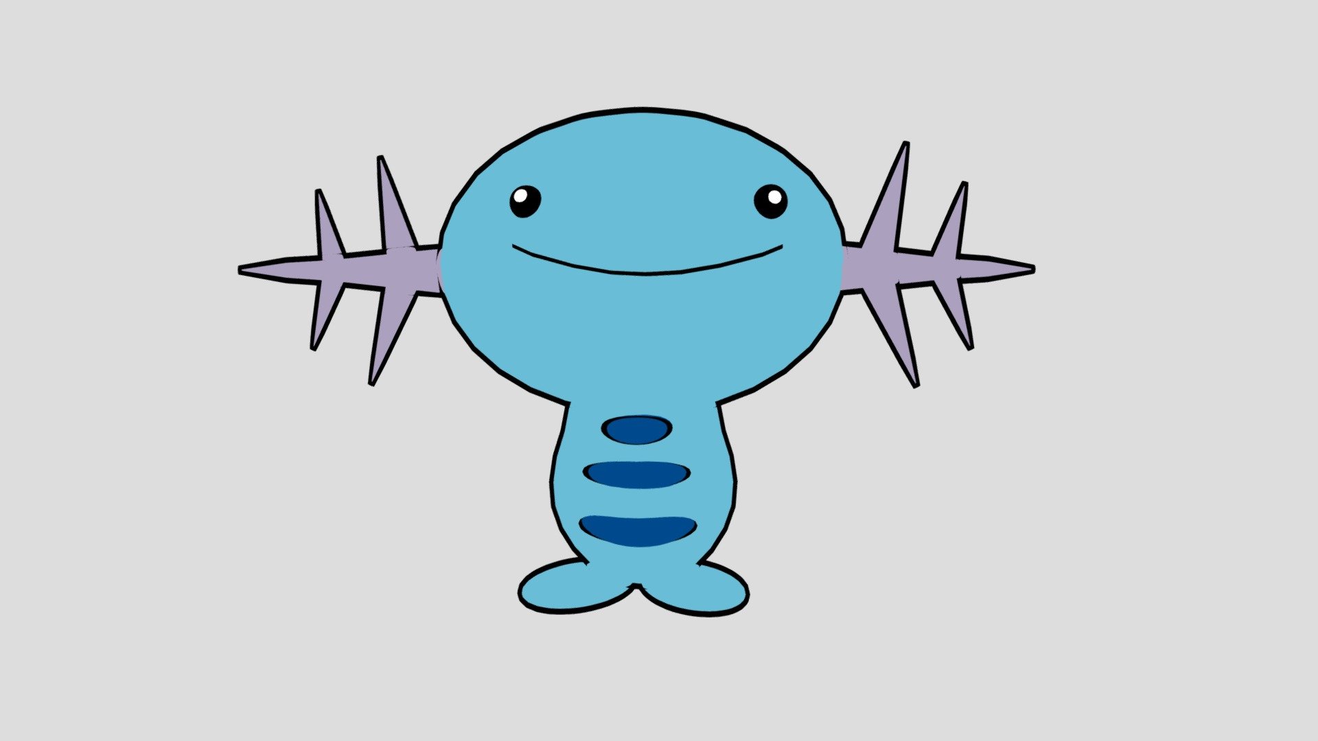 Wooper - Download Free 3D model by DeltaRayquaza (@EoinMcSharry ...