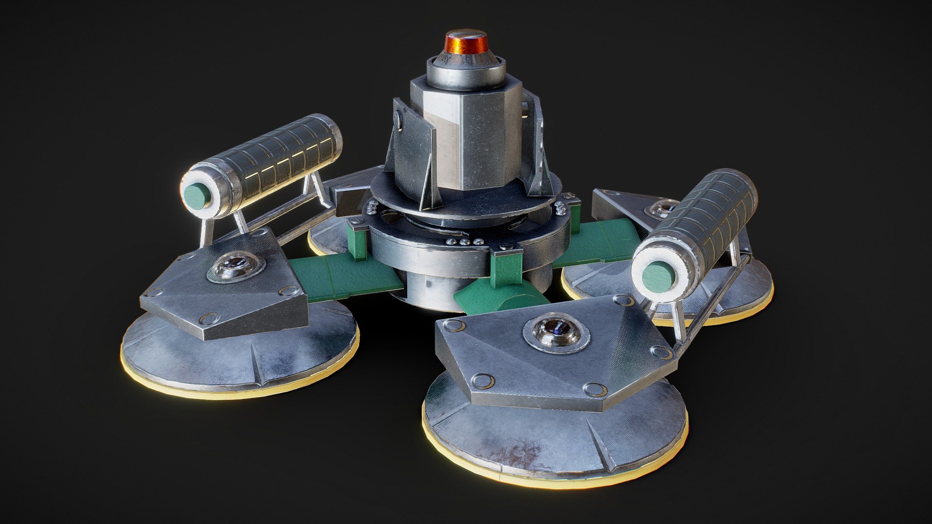 ACTIVE DEFENSE SYSTEM - 3D model by TAIGA-ZOE [83d0689] - Sketchfab