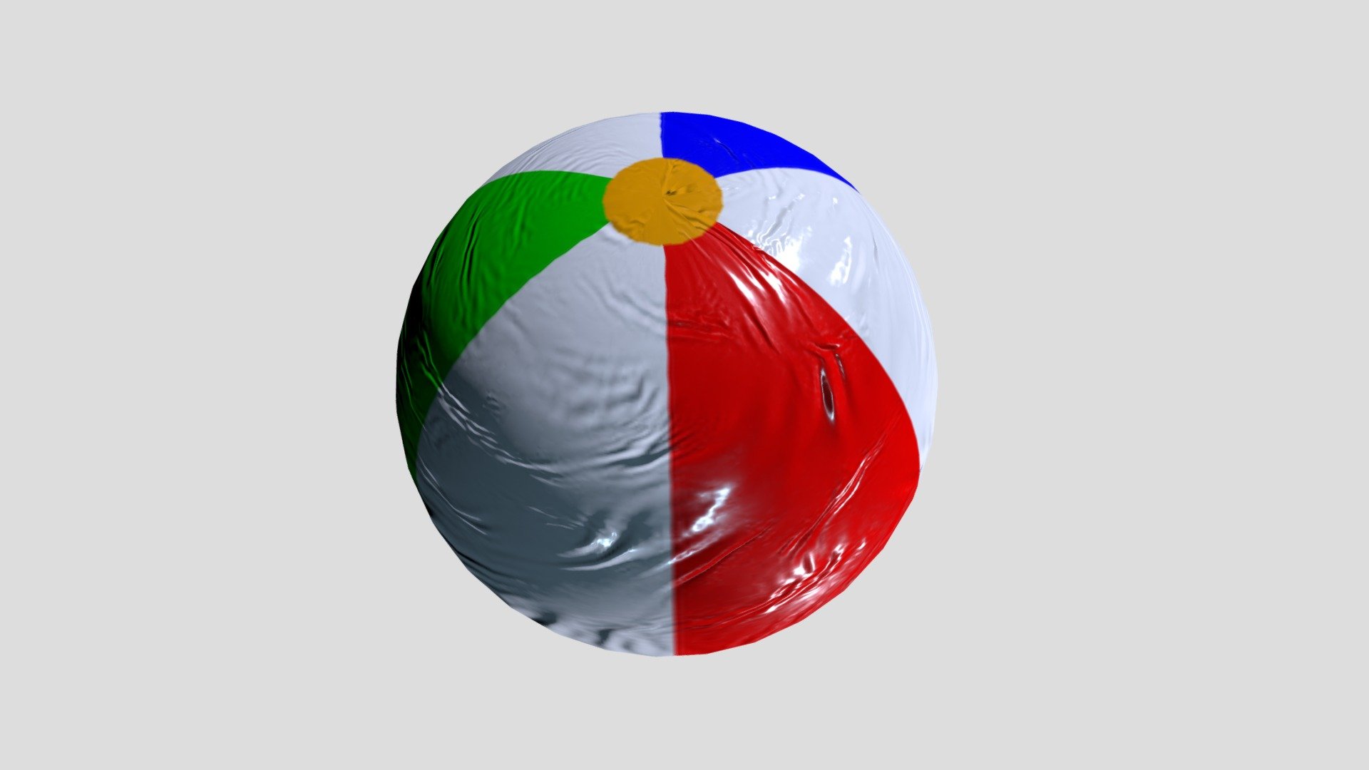 Beach Ball - Download Free 3D model by OPREXT [83d1325] - Sketchfab