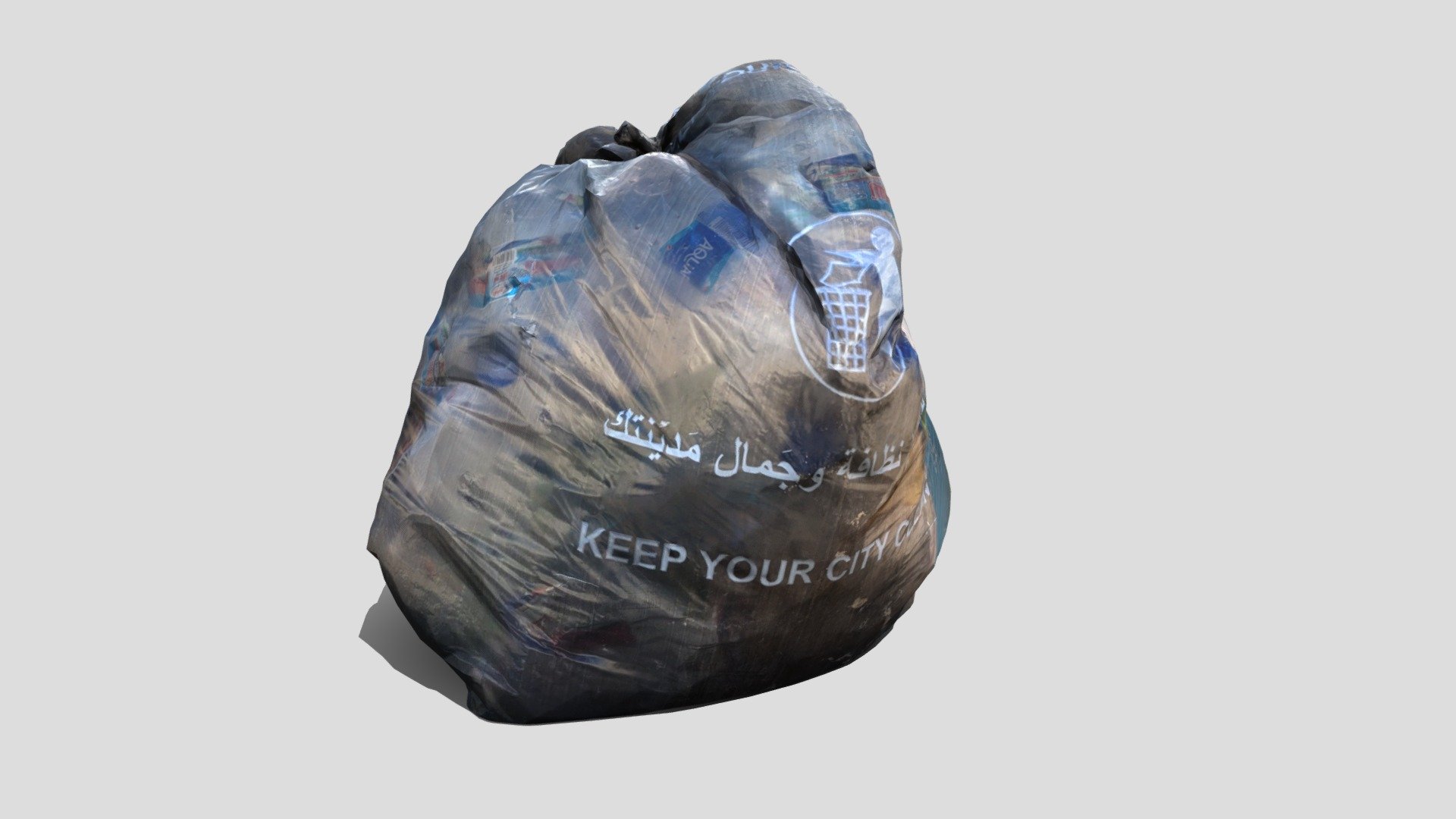Photogrammetry of trash plastic bag - Download Free 3D model by nasrcg ...