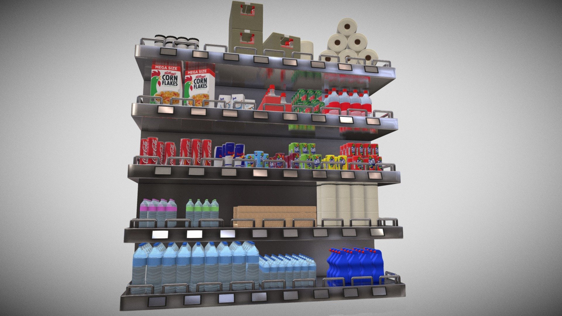 Multi_Supermarket_Assetpack_VOL.2 - Download Free 3D model by ...