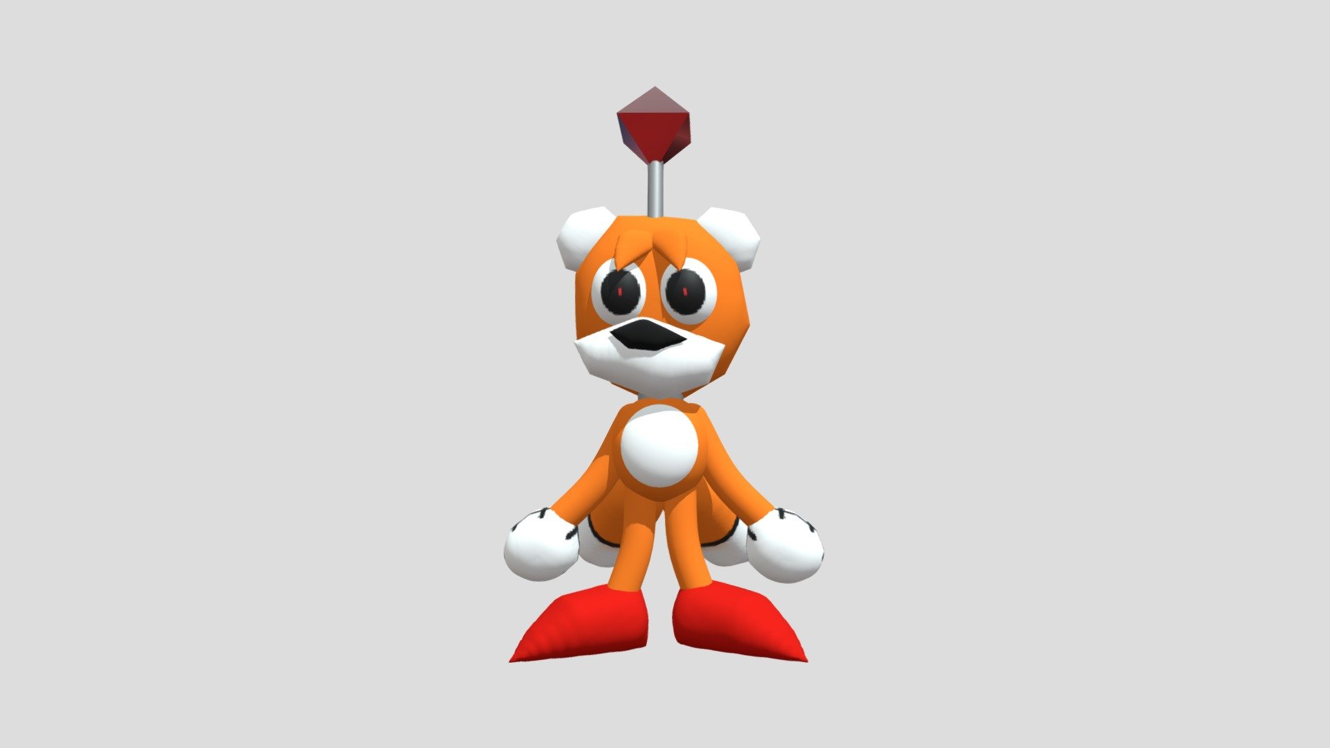 Tails Doll - Download Free 3D model by NexusSpeedster (@nexusfnf ...