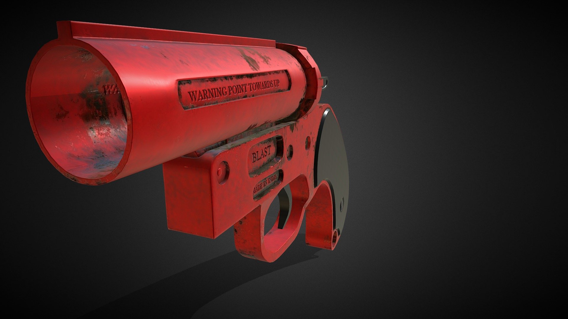 flare gun - 3D model by ramgoud2111 [83d63d0] - Sketchfab