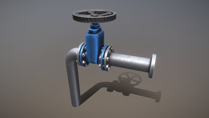 Valve-control-wheel 3D models - Sketchfab
