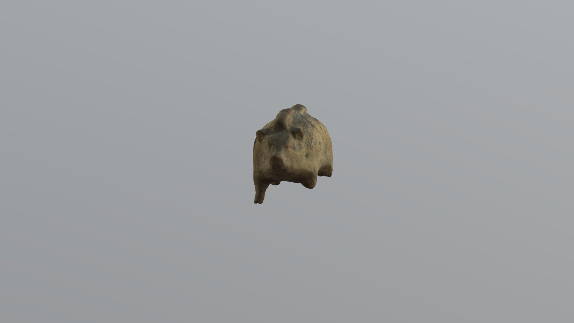 Greek Terracotta Pig - Download Free 3D model by Royal Albert Memorial ...