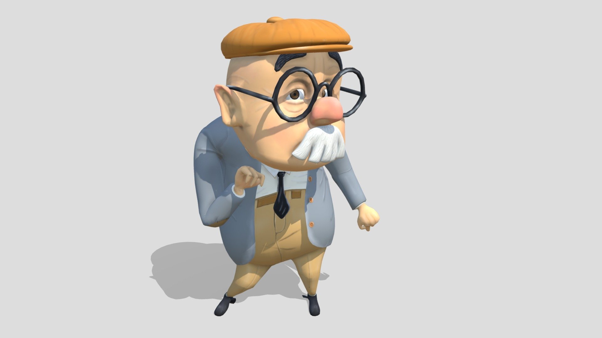Grandpa - Download Free 3D model by Kadre [83d8d29] - Sketchfab