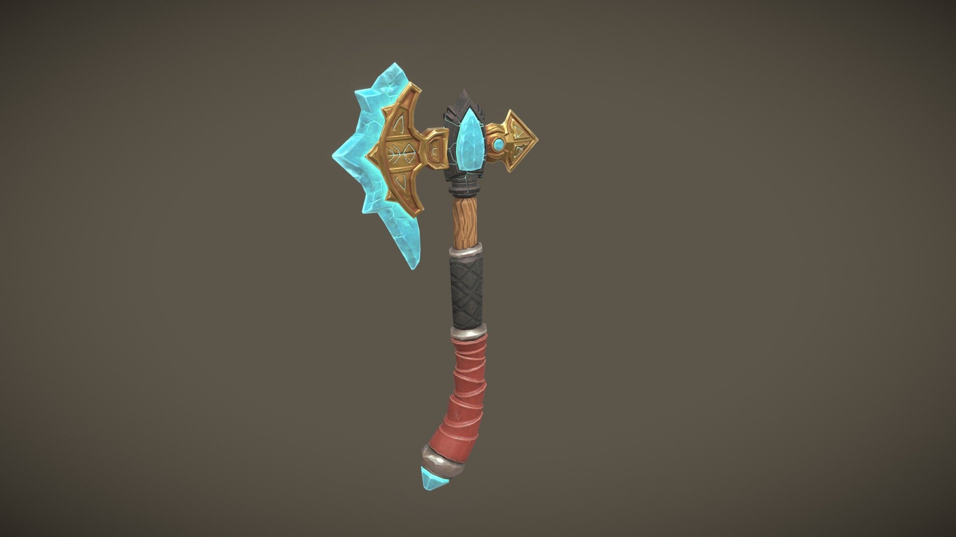 Stylized Axe - 3D model by stokicdizajn [83d9027] - Sketchfab