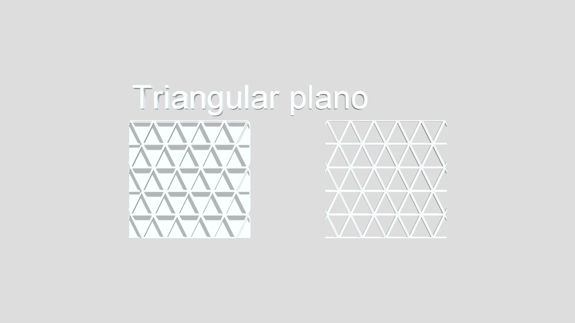 SOLADOSYPÉRGOLAS triangular plano - 3D model by La FaBIMca (@LaFaBIMca ...