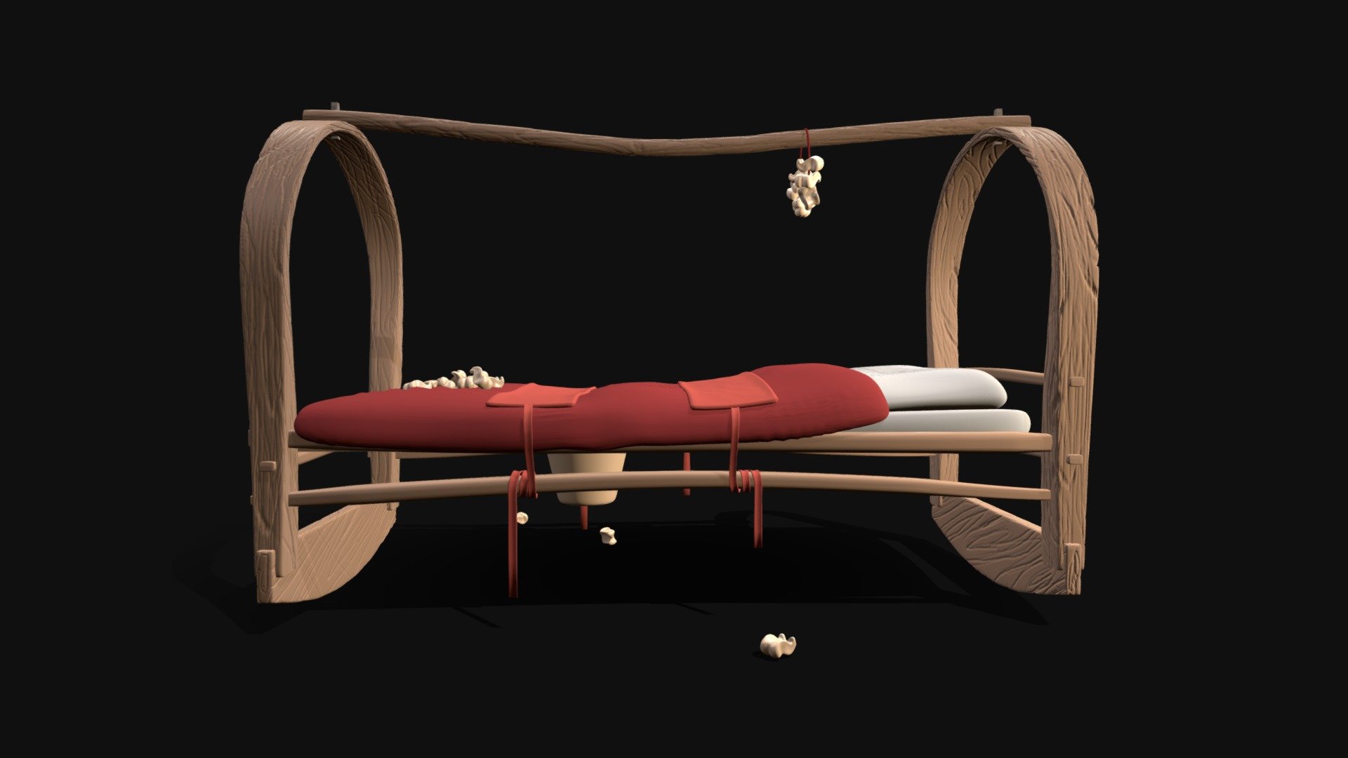 Beshik - 3D model by dan_sool [83dca9d] - Sketchfab