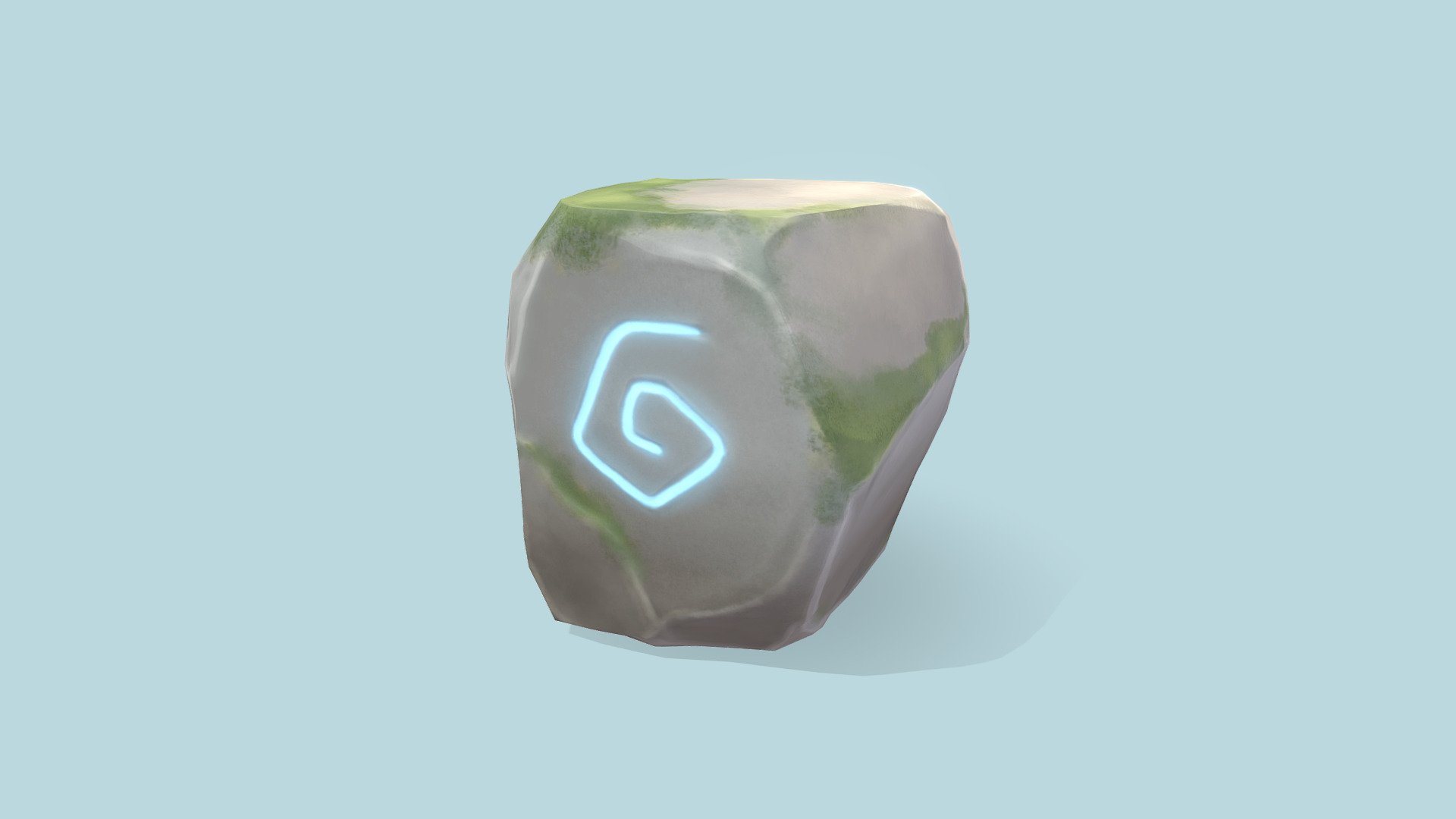 Hand-Painted Fantasy Rock - Download Free 3D model by NoodleBaguette ...