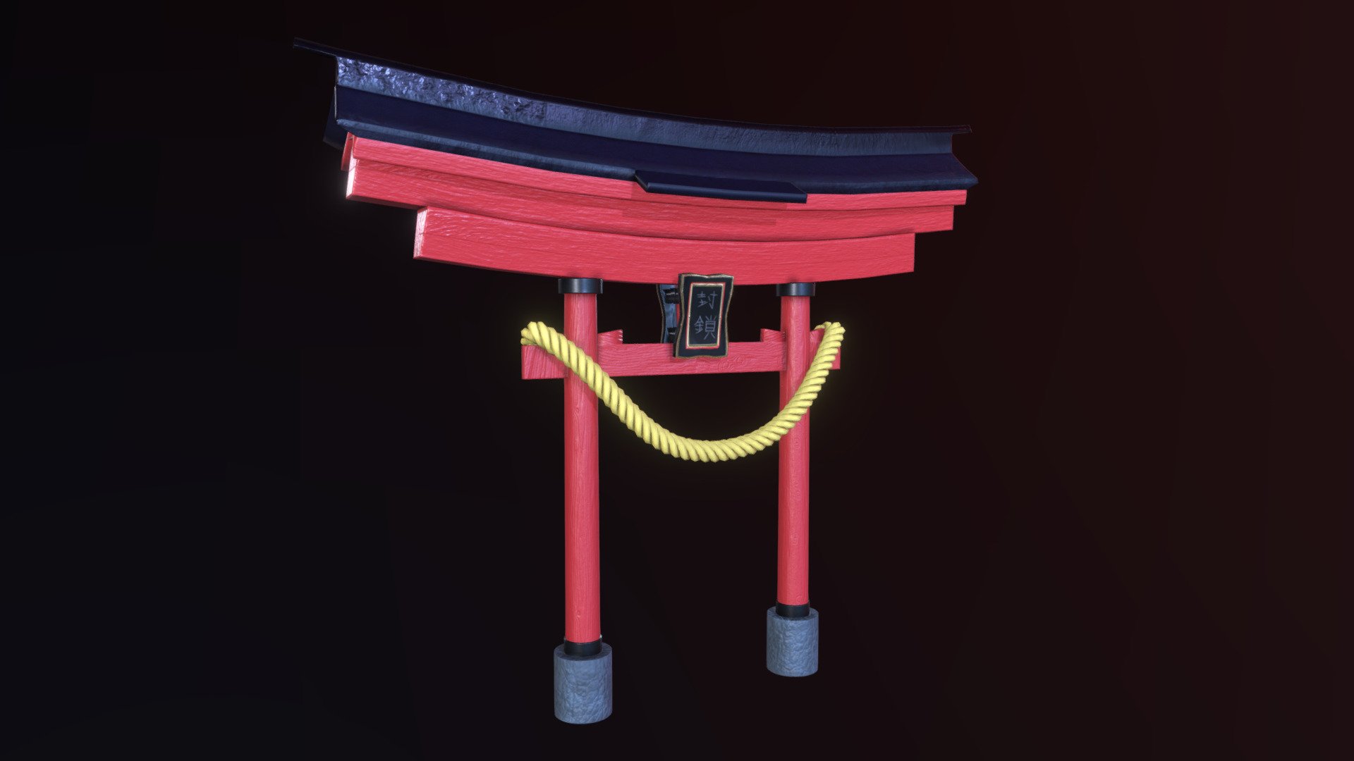 Torii - Download Free 3D model by typhomnt [83df266] - Sketchfab