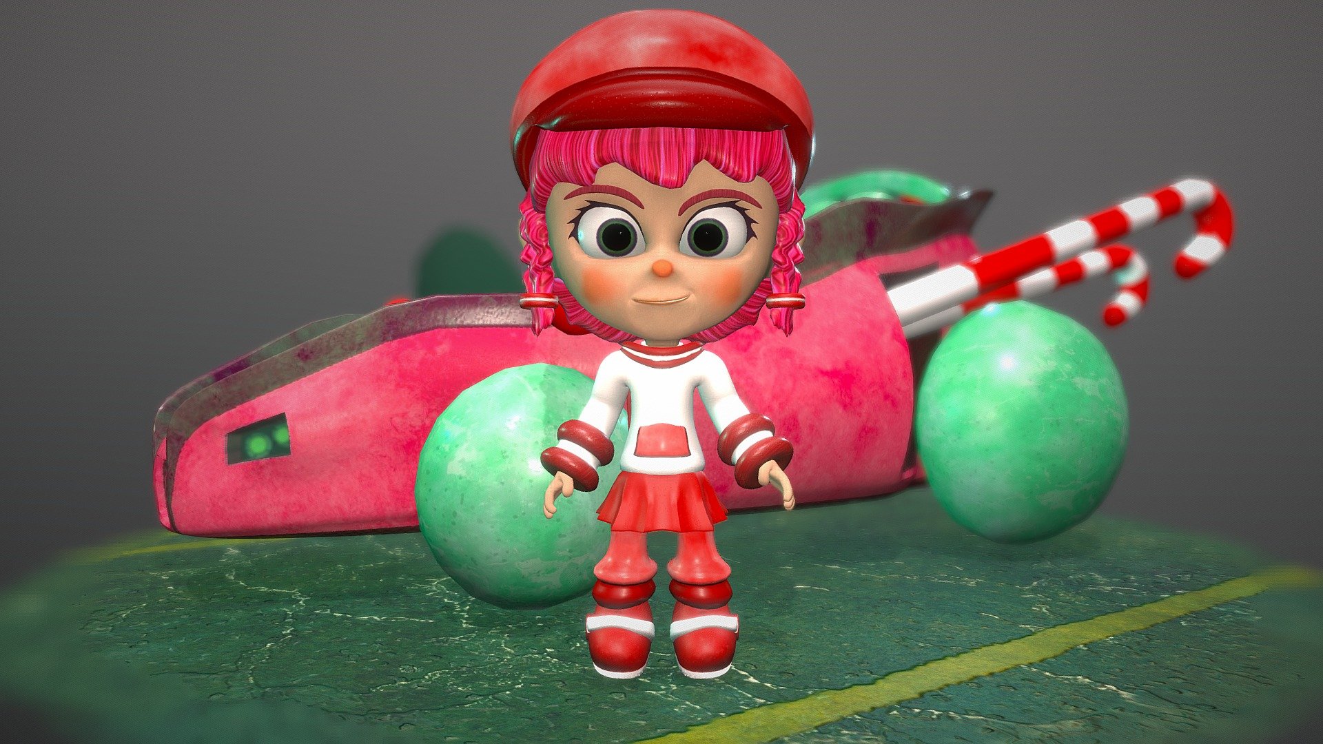 Gummy regaliz ver🍬 - 3D model by Rubén Rubio(Azur) (@Azur3) [83dfcd1 ...