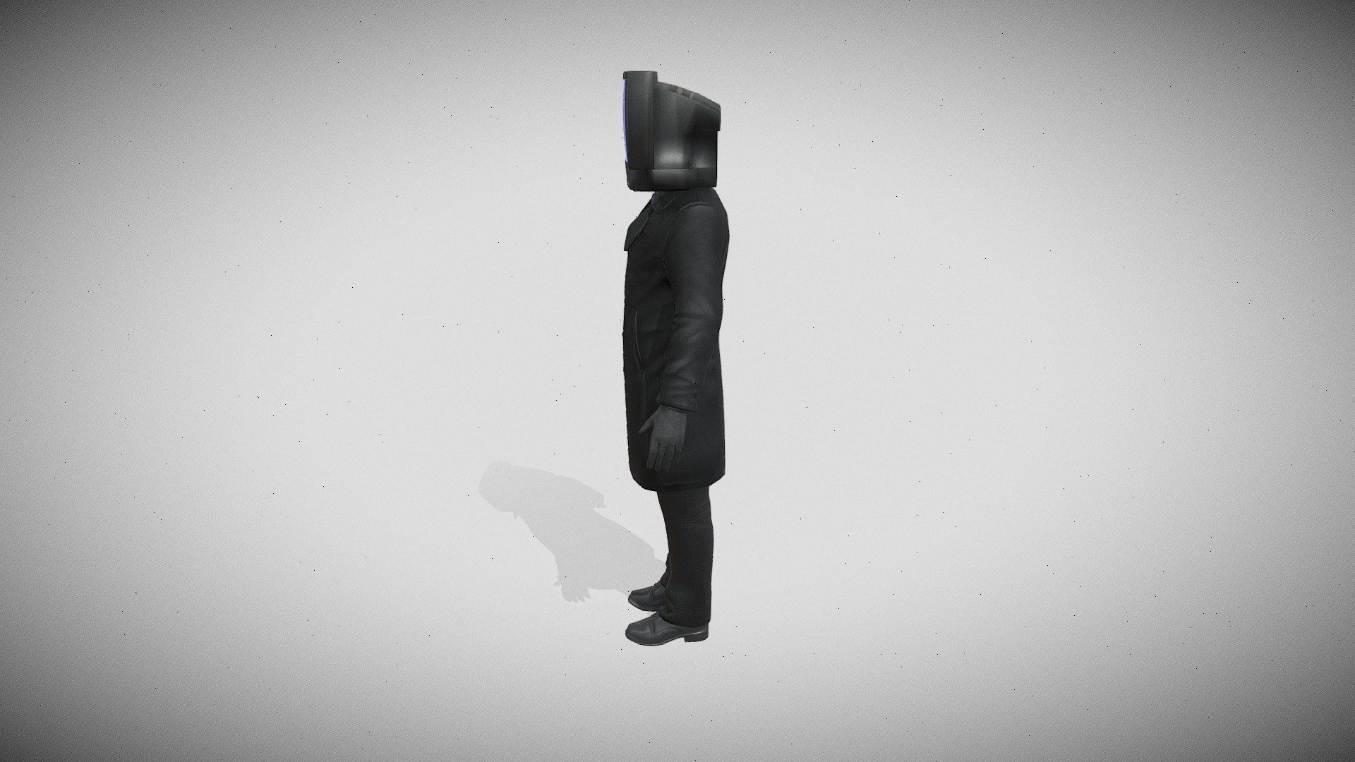 Tv man - Download Free 3D model by Nayhay the dev (@Nay_Hay) [83e06b9 ...
