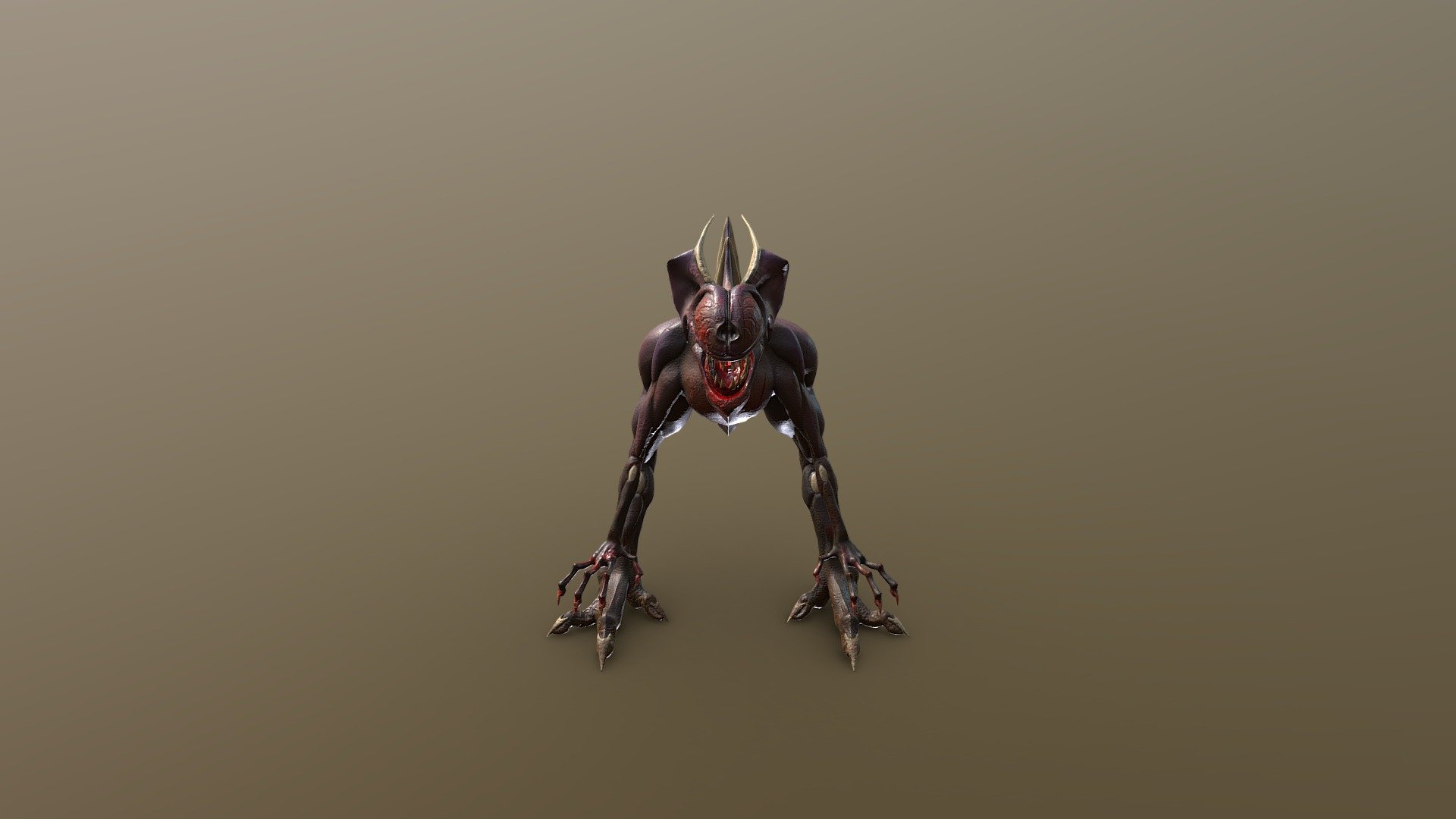 monster - Download Free 3D model by Bouchat Jordan (@JoTheBigBear ...