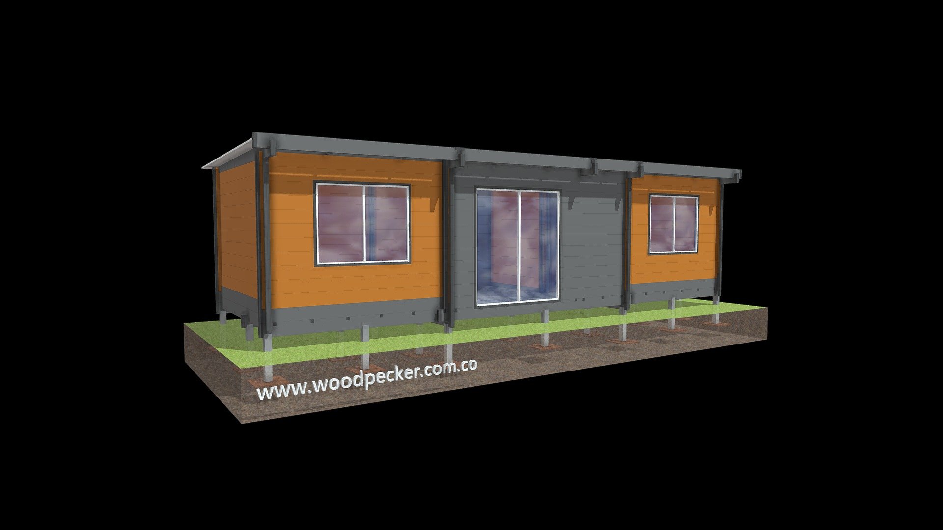 WPC TH 30 - PALAFITOS - 3D model by woodpeckerwpc [83e1cd6] - Sketchfab