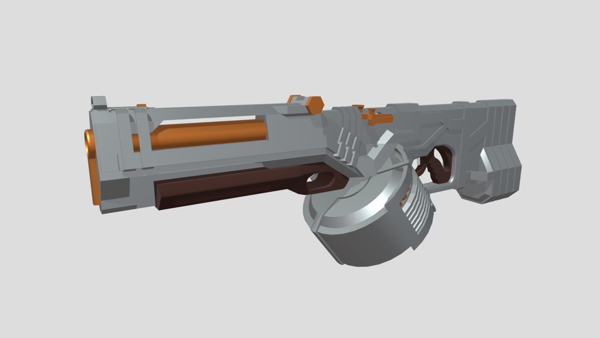 Dwarven_Rifle_WIP - 3D model by Rubric94 [83e3a94] - Sketchfab