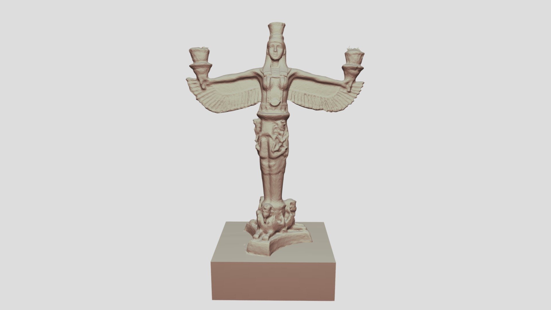 Isis Egypt - 3D model by John Galt (@yadvendu) [83e86d6] - Sketchfab