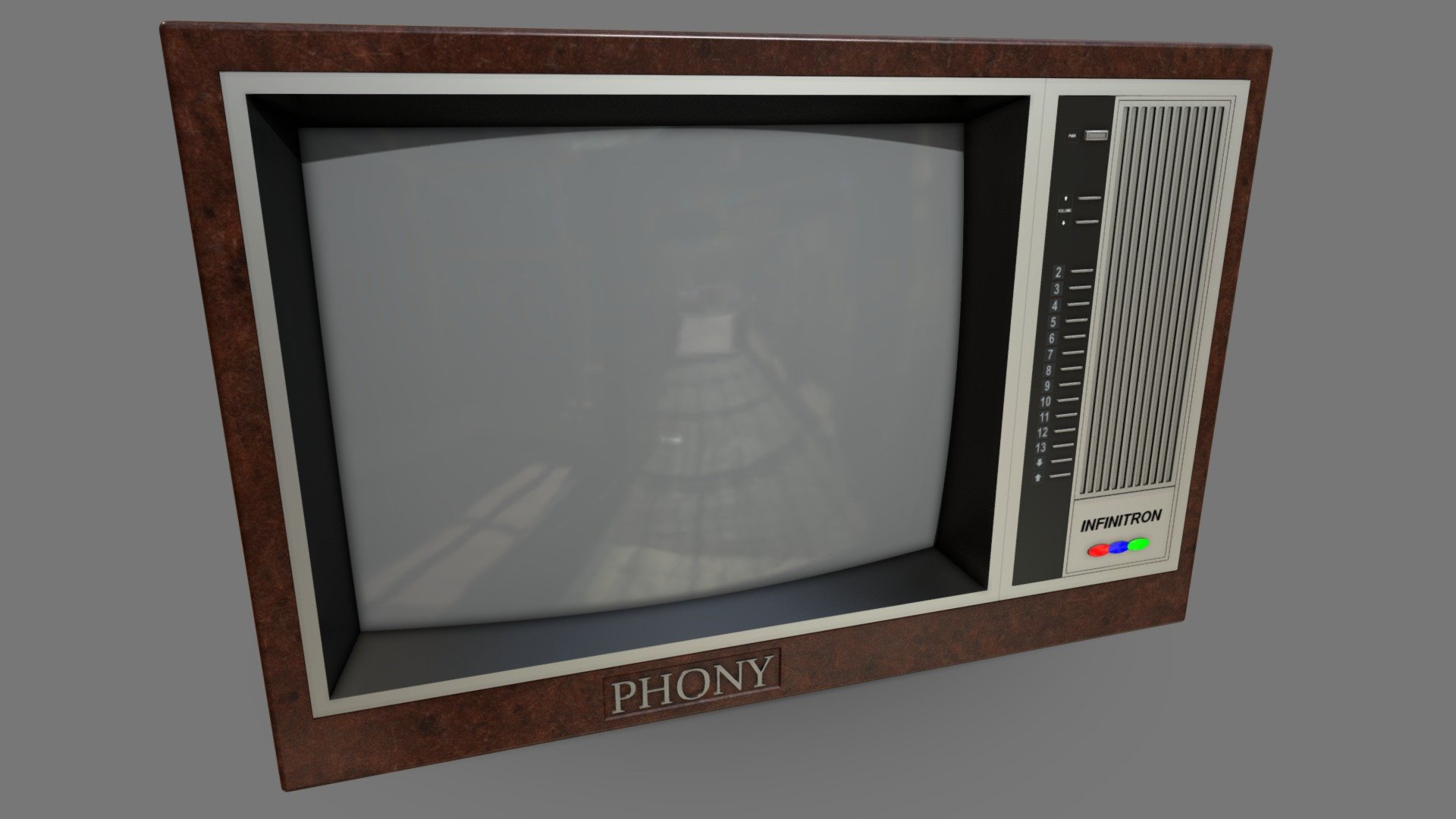 1990 s CRT Television 3D Model By Joemauke 83e9602 Sketchfab