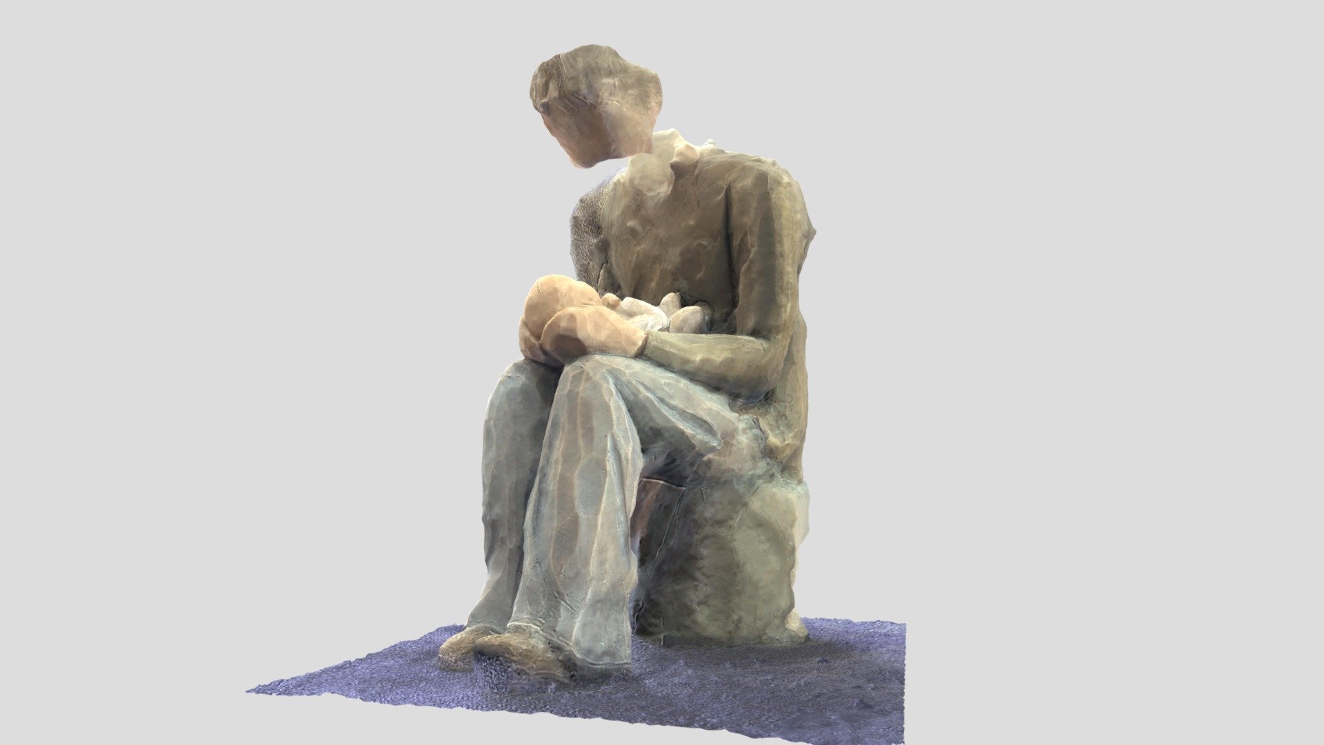 Father and Son - First Scan - 3D model by toepiyo [83ea256] - Sketchfab