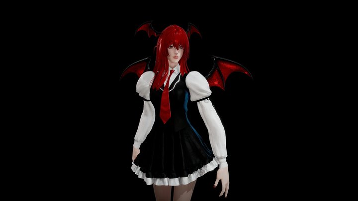 Touhou 3D models - Sketchfab
