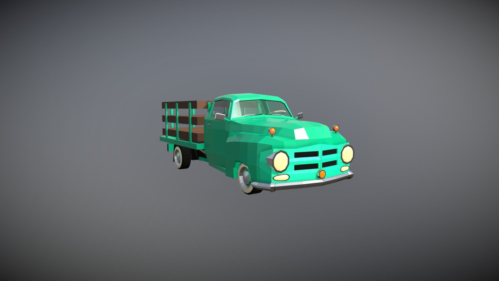 Low Poly Pickup Truck - Buy Royalty Free 3D model by Linder-Media ...