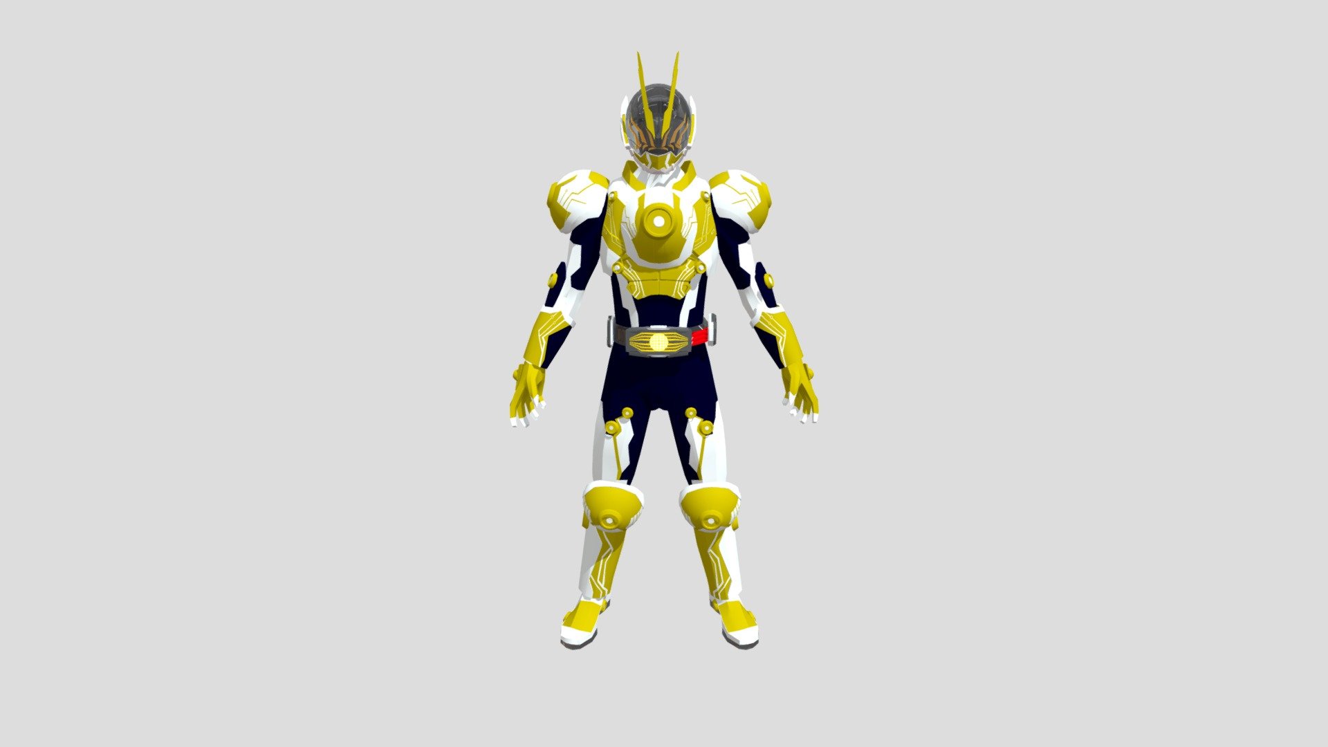 Kamen Rider Gazer - 3D model by Hendri Susanto (@Hendrisusanto ...