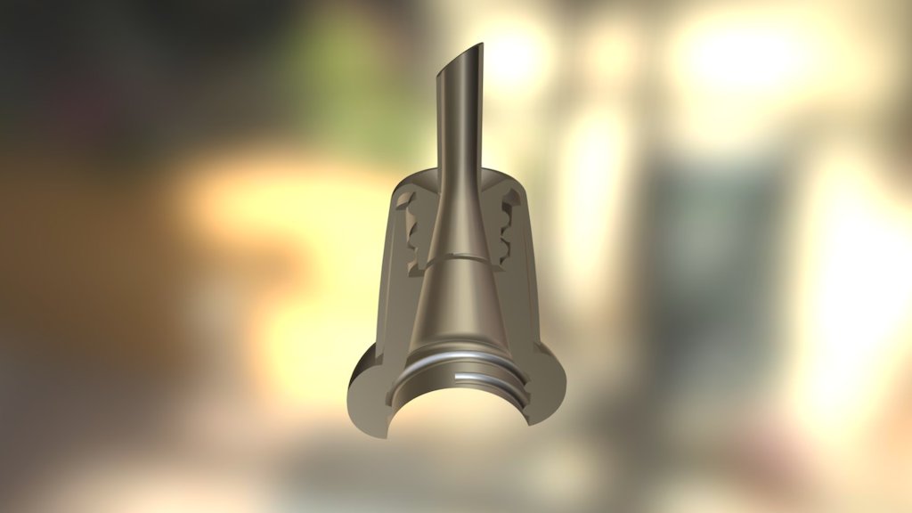 Oil Cap Funnel #Section View - 3D model by sataymk [83eeb9c] - Sketchfab