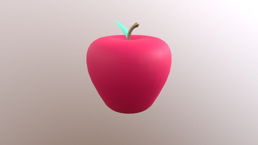 apple - 3D model by jitterdoug [83eebef] - Sketchfab