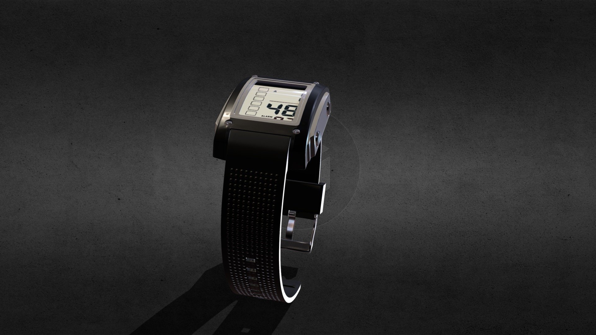 Render Clock - 3D model by Arturo.Garcia [83eec15] - Sketchfab