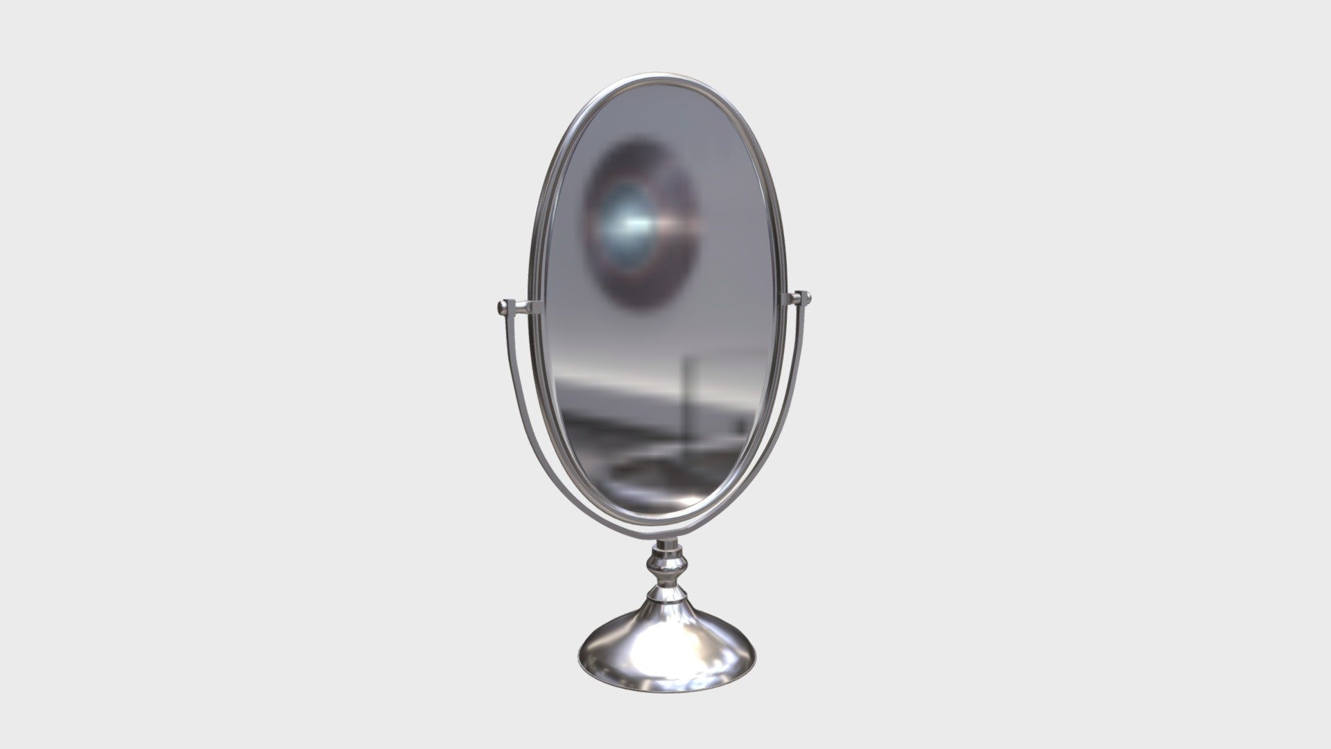 Oval tabletop mirror - Buy Royalty Free 3D model by FM 3D Models (@FM-3DModels) [83ef441 ...