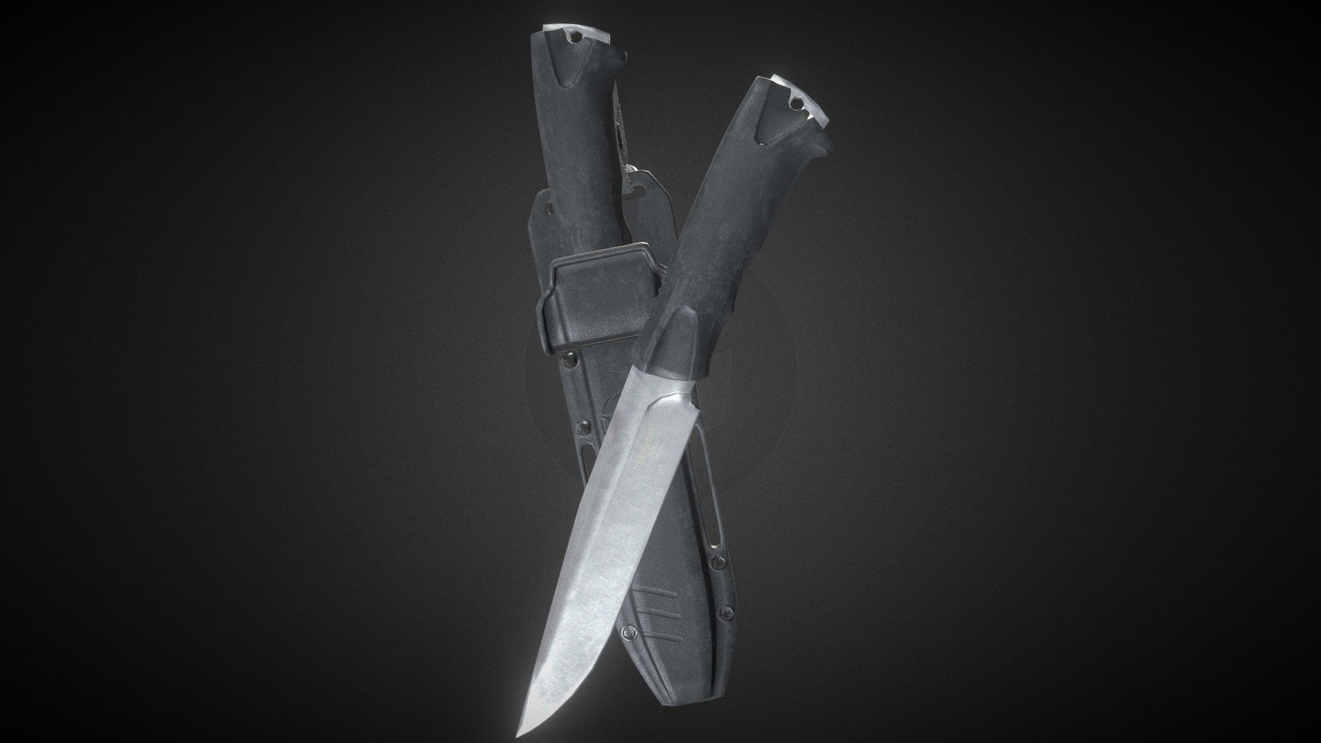 Combat Knife - Buy Royalty Free 3D model by alanmercer1997 [83f0593 ...