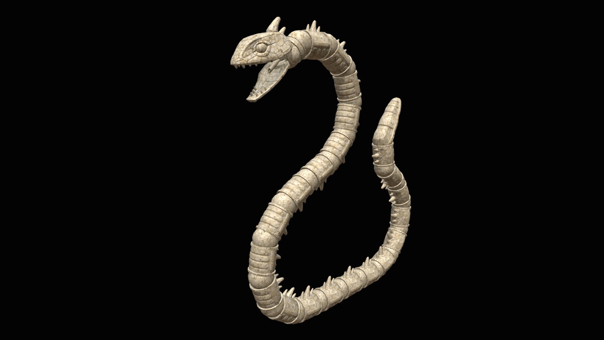 Greek Snake - 3D model by El Cristo (@cristo) [83f107e] - Sketchfab