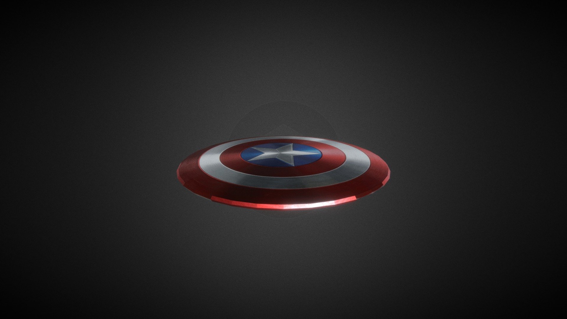 Cap`s shield - 3D model by Werdiki [83f17b5] - Sketchfab