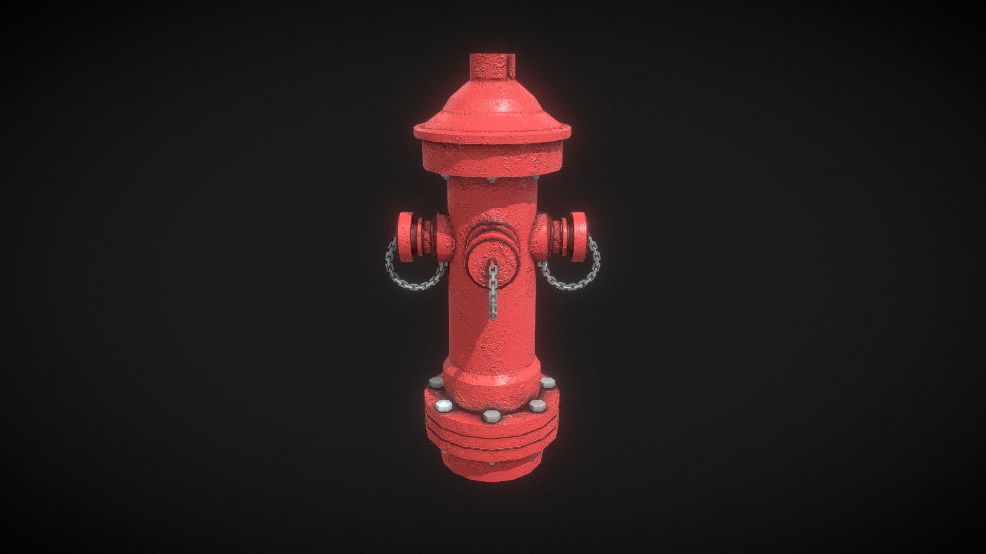 Fire Hydrant Lowpoly - 3D model by JVS RISHIKESH (@RISHIKESH-PORTFOLIO ...