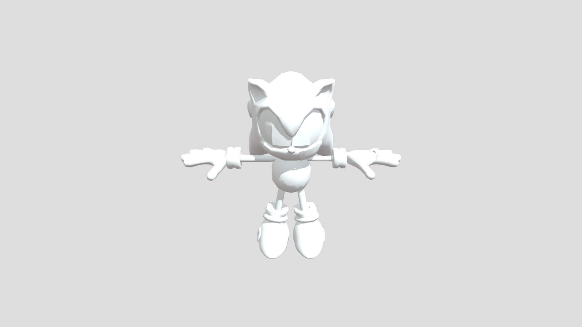 Classic Sonic Sonic Speed Simulator - Download Free 3D model by ...