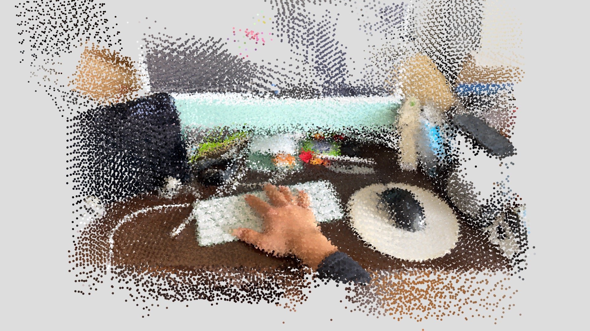 POINTCLOUD Hand On Keyboard - Download Free 3D model by Jimmy Gunawan ...