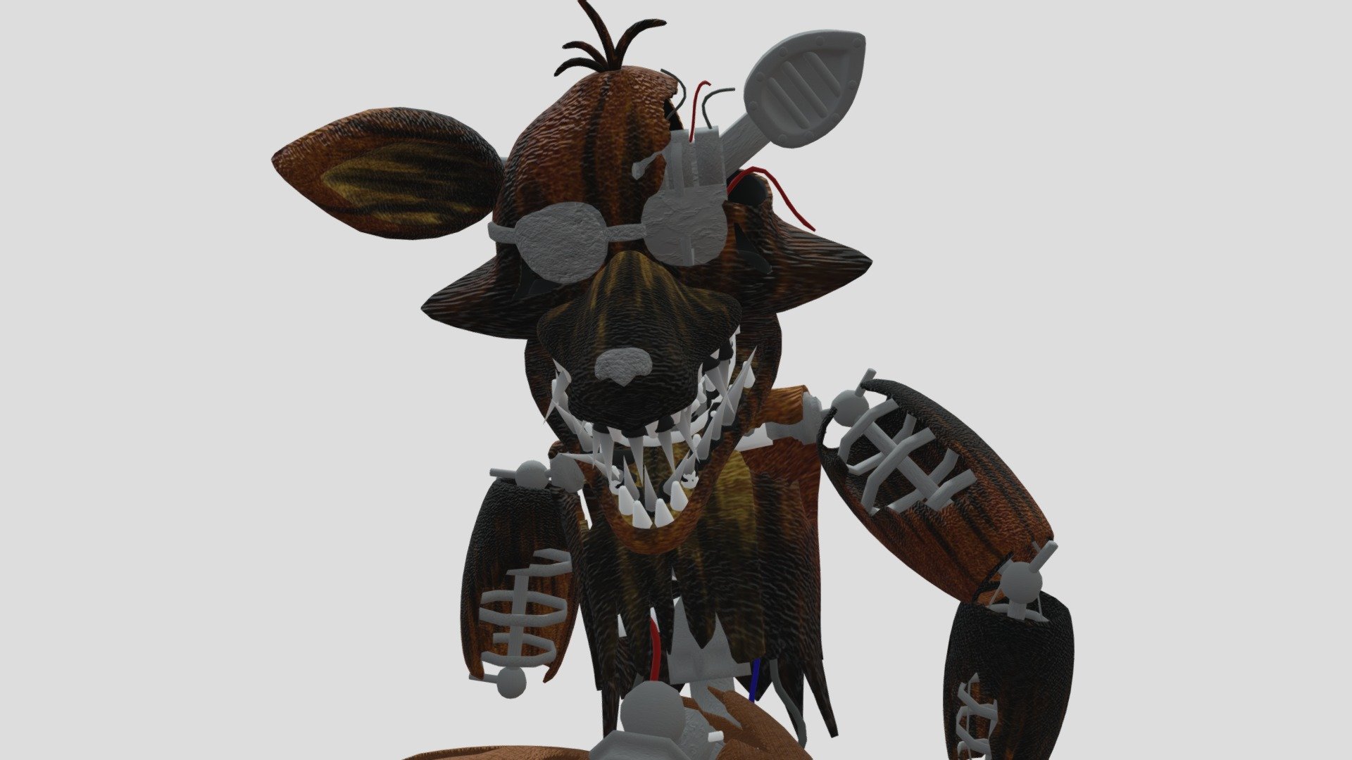 Sinister Turmoil Phantom Foxy - Download Free 3D model by OrangeSauceu ...