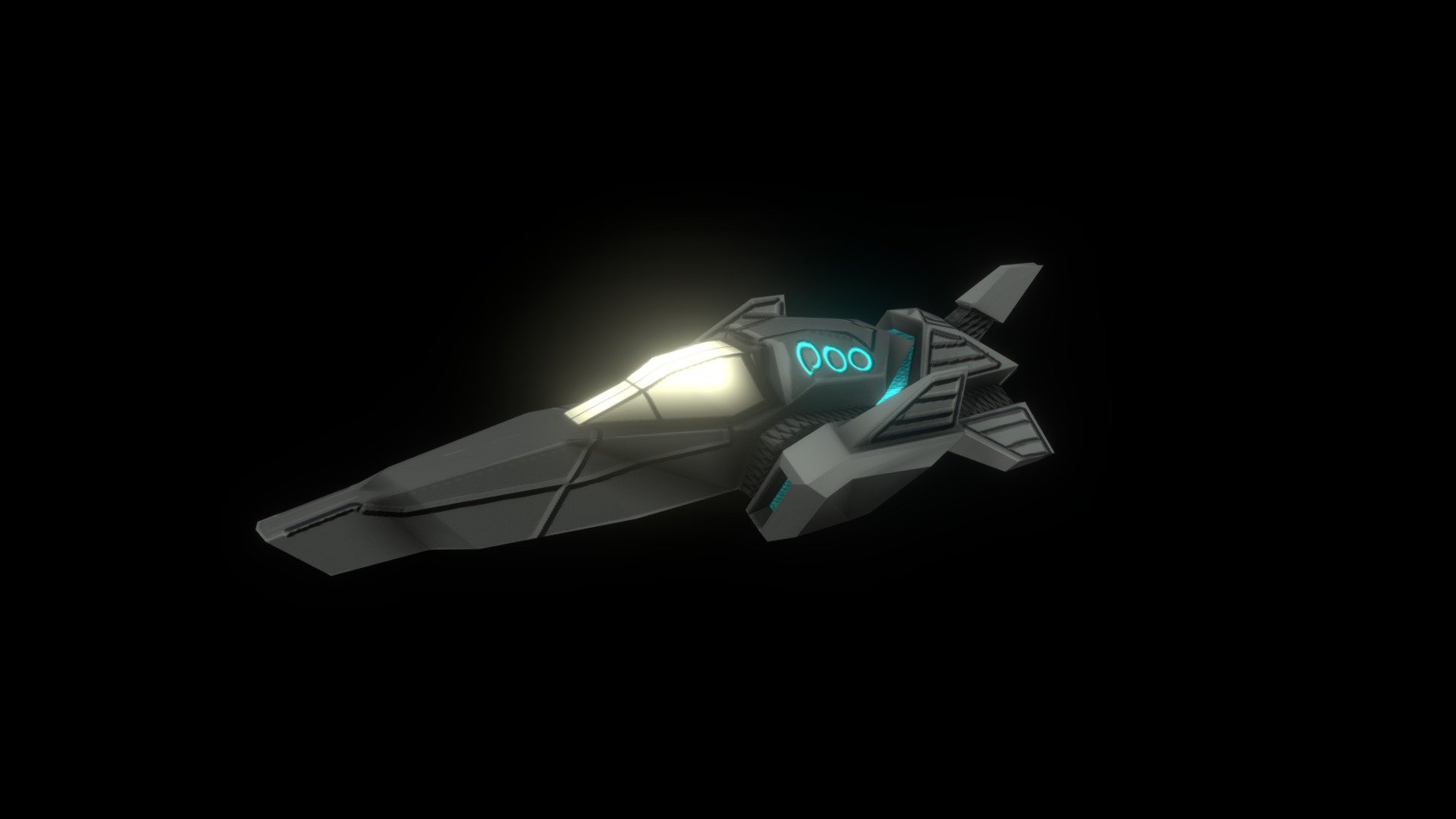 Flyer class medium fighter - Download Free 3D model by Sol (@SolFenty ...