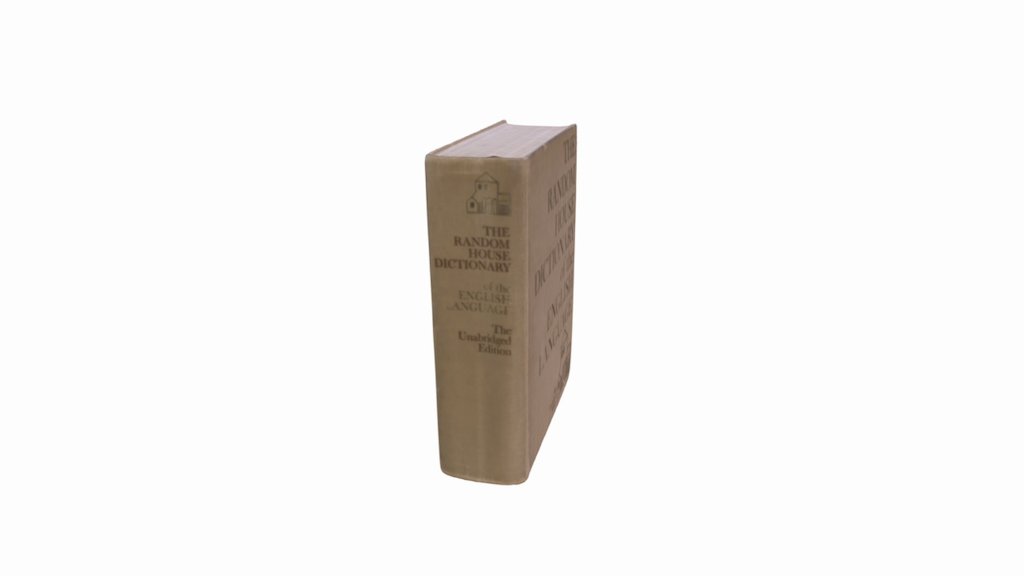 BOOKS TAN DICTIONARY TEXT - 3D model by Everest Media Inc. (@topline ...